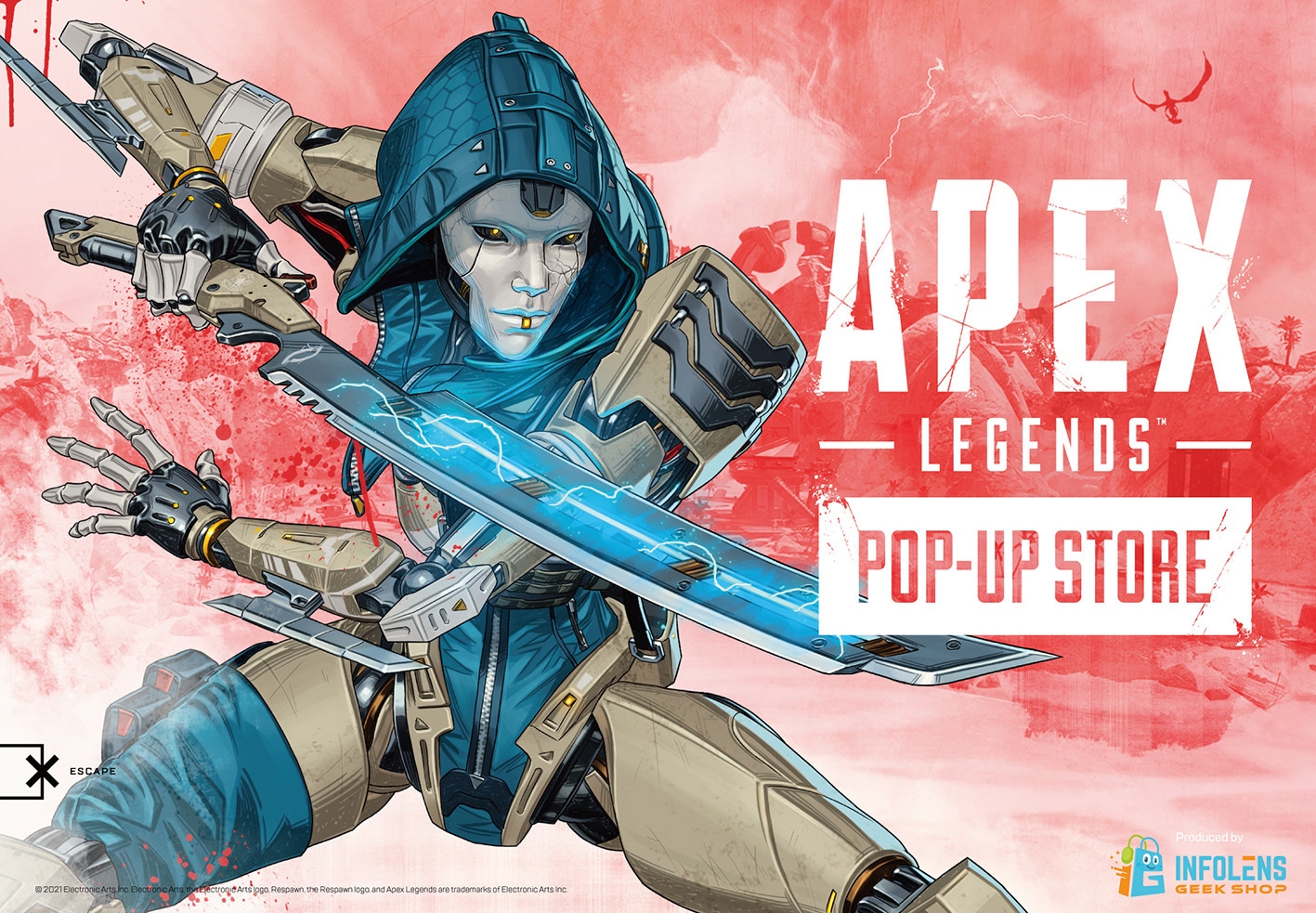 旋風を巻き起こした大ヒット戦略的バトルロイヤルゲーム 「Apex Legends」の公式POP-UP STOREが パワーアップして再来 ...